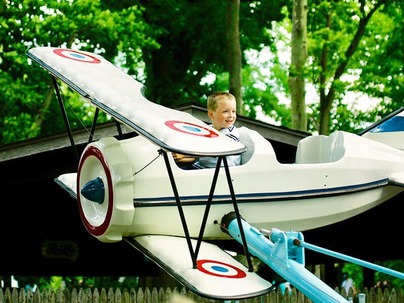 Red Baron | Kids Plane Ride | Kennywood