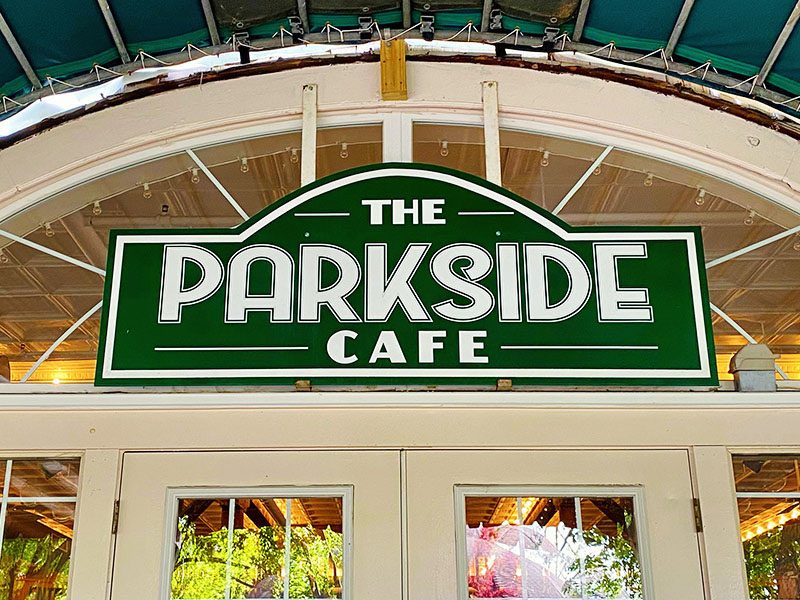 Parkside Cafe at Kennywood Theme Park in PA